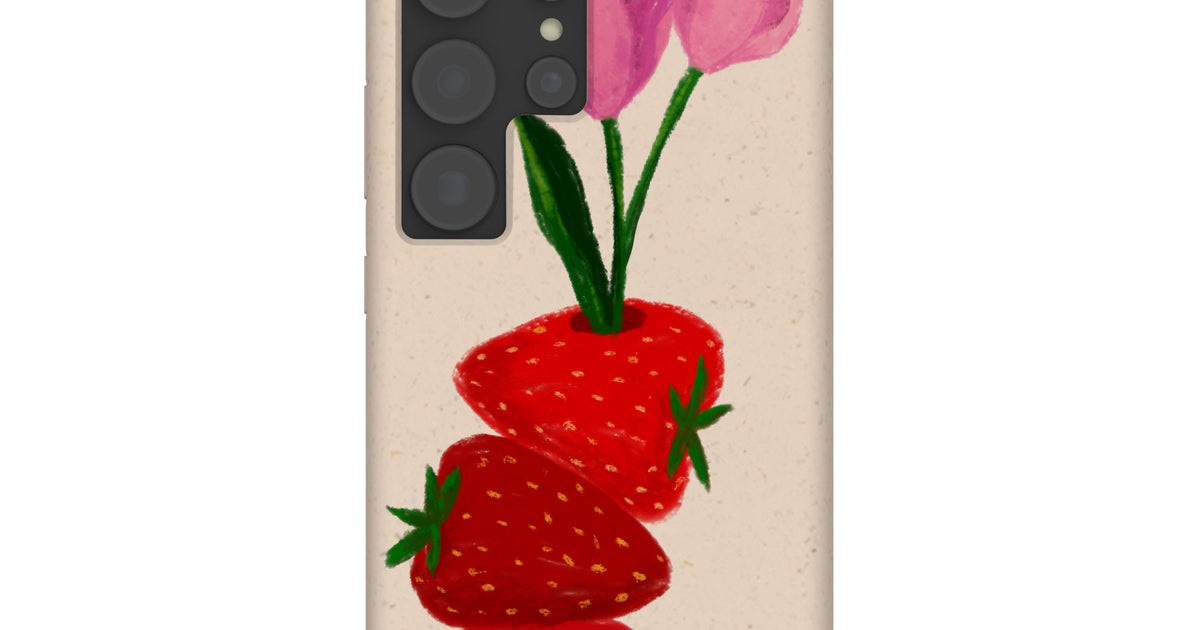Seashell Berry Bloom Samsung Galaxy S24 Ultra Case – Pela Case