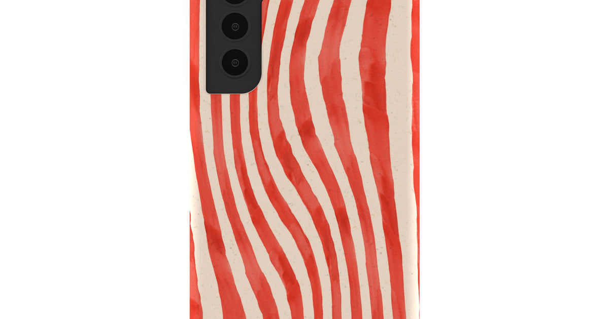 Seashell Big Top Stripes Samsung Galaxy S21 Case – Pela Case