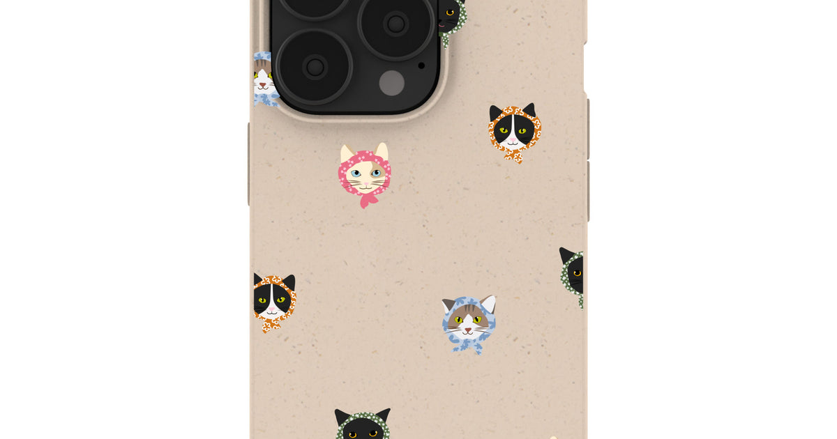 Seashell Cat Couture iPhone 13 Pro Case – Pela Case