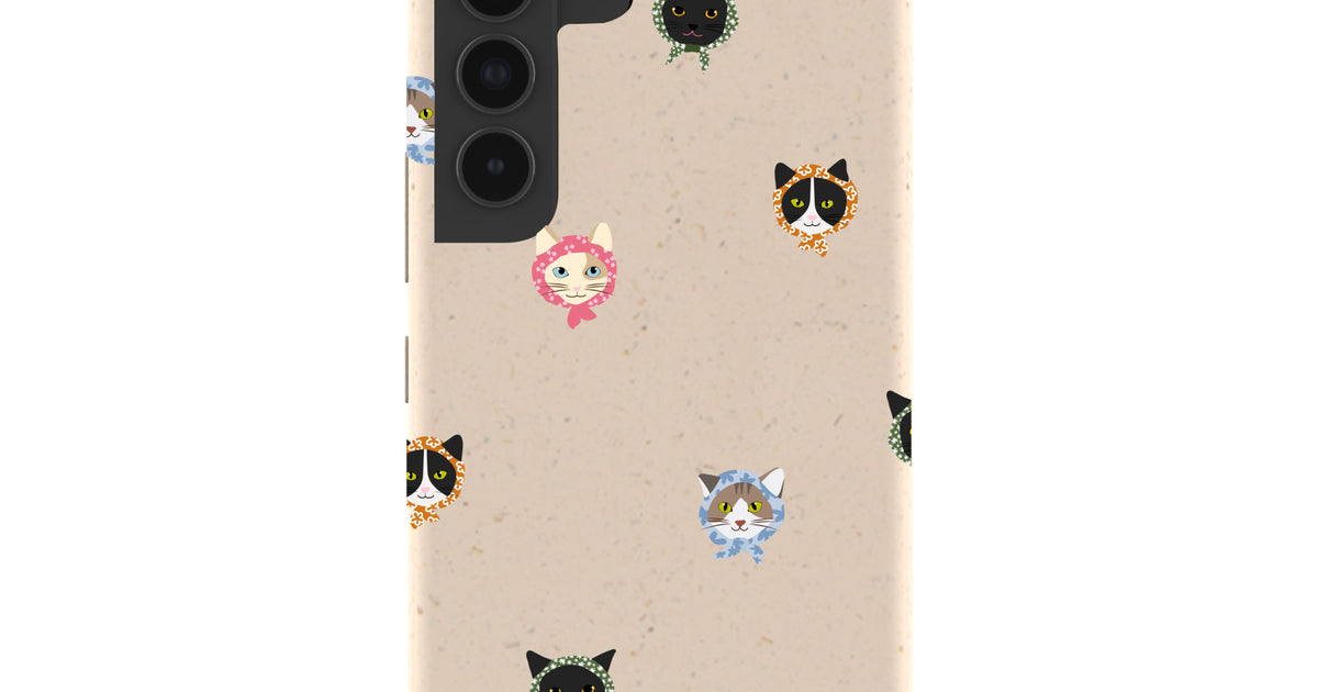 Seashell Cat Couture Samsung Galaxy S22 Case – Pela Case