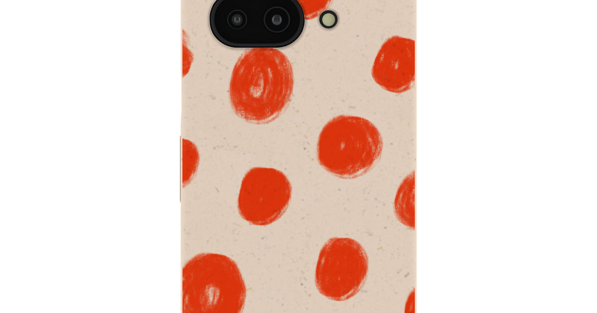 Seashell Cheery Dots Google Pixel 9a Case – Pela Case