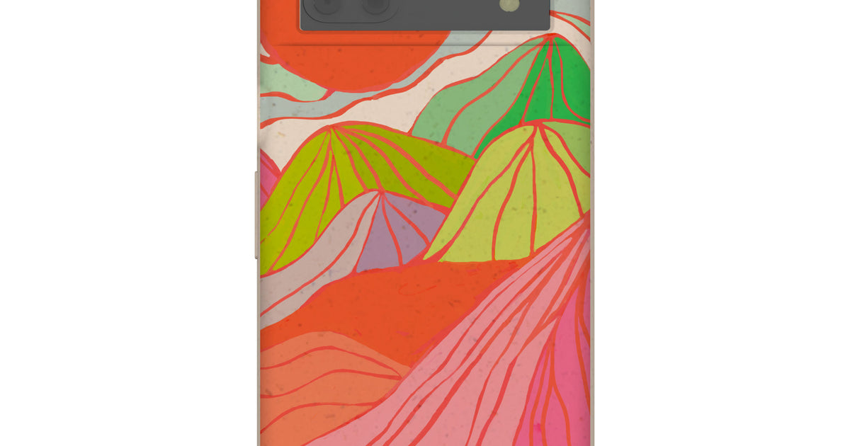Seashell Chromatic Peaks Google Pixel 6a Case – Pela Case