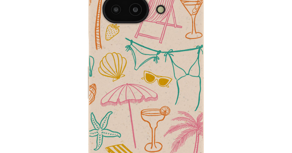 Seashell Coastal Club Google Pixel 9a Case – Pela Case