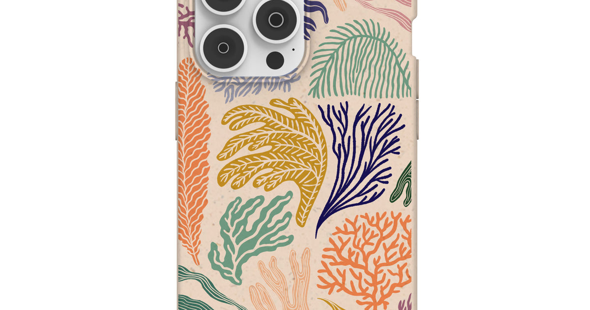 Seashell Coral Dreams iPhone 14 Pro Max Case – Pela Case
