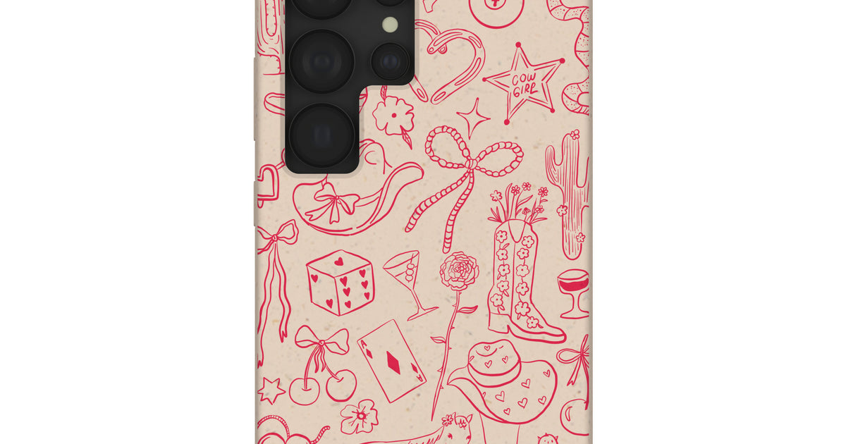 Seashell Cowgirl Chic Samsung Galaxy S25 Ultra Case – Pela Case