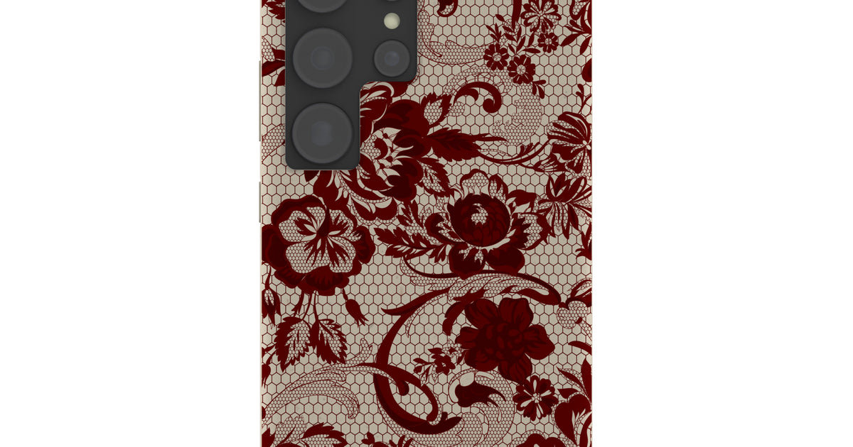 London Fog Crimson Veil Samsung Galaxy S24 Ultra Case – Pela Case