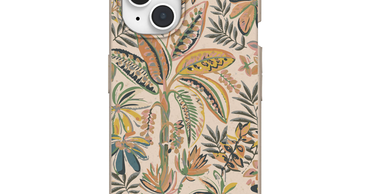 Seashell Dreamy Tropics iPhone 15 Case – Pela Case