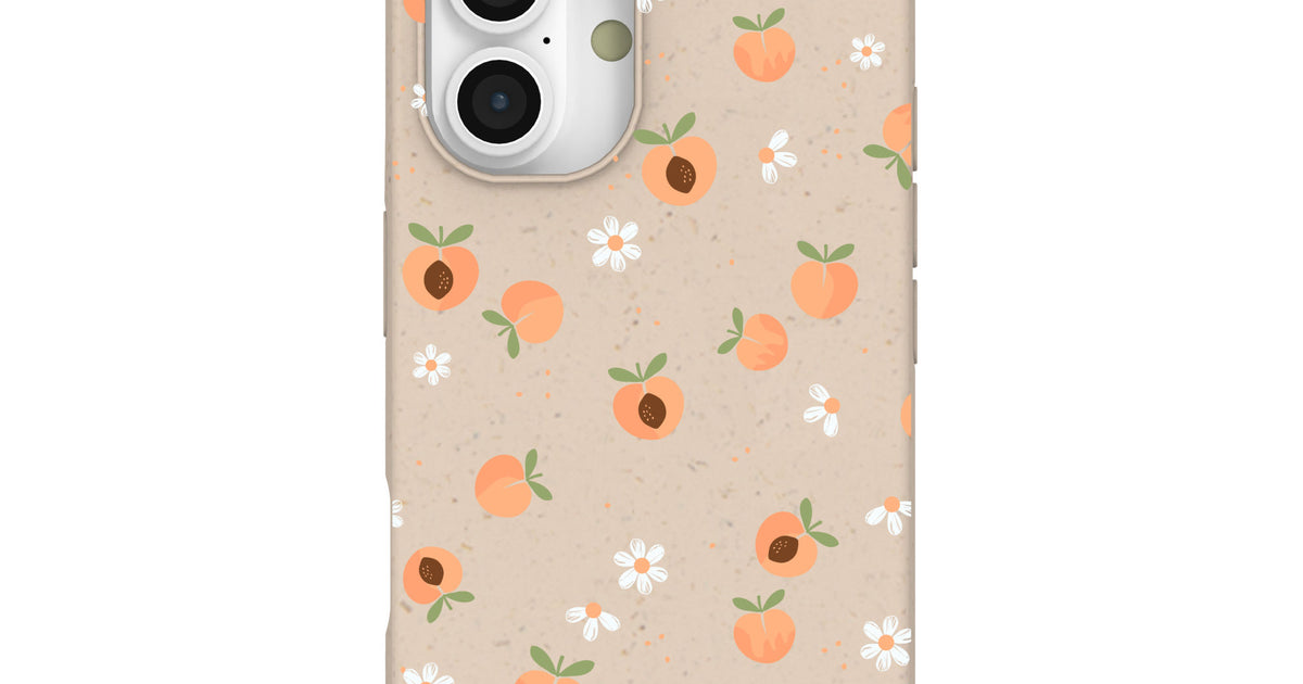 Seashell Feeling Peachy iPhone 16 Case – Pela Case