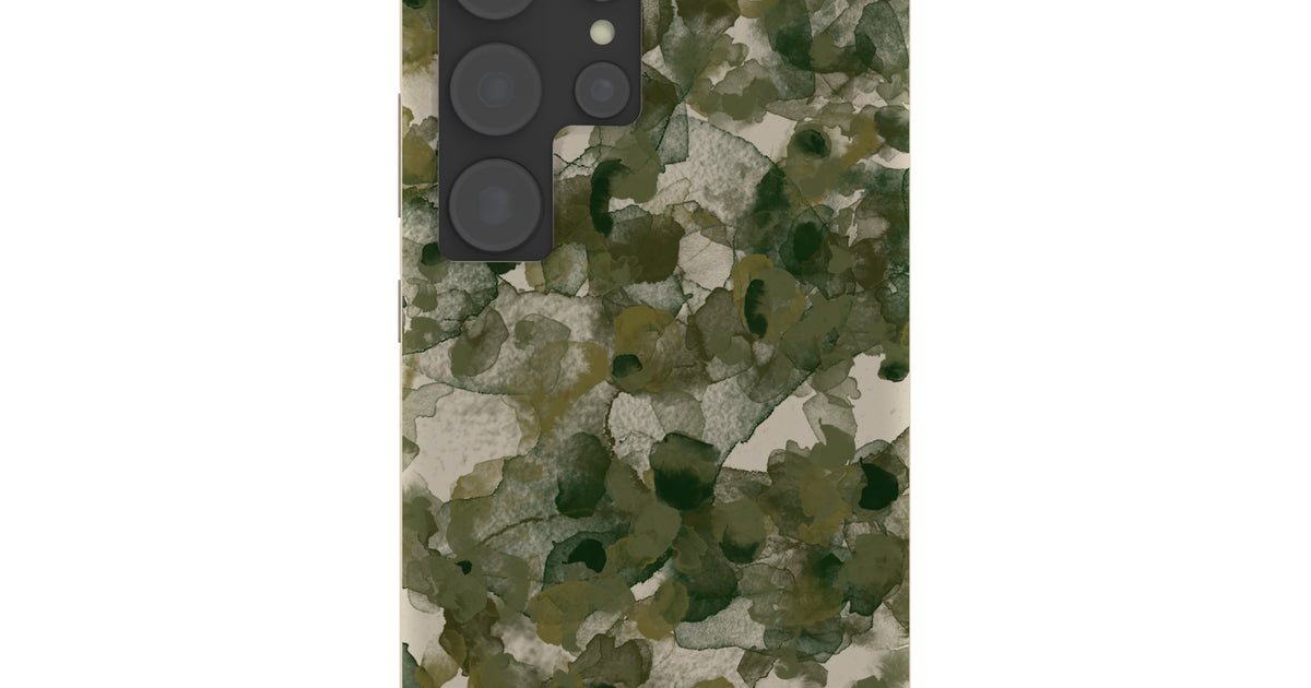 London Fog Foliage Camo Samsung Galaxy S24 Ultra Case – Pela Case