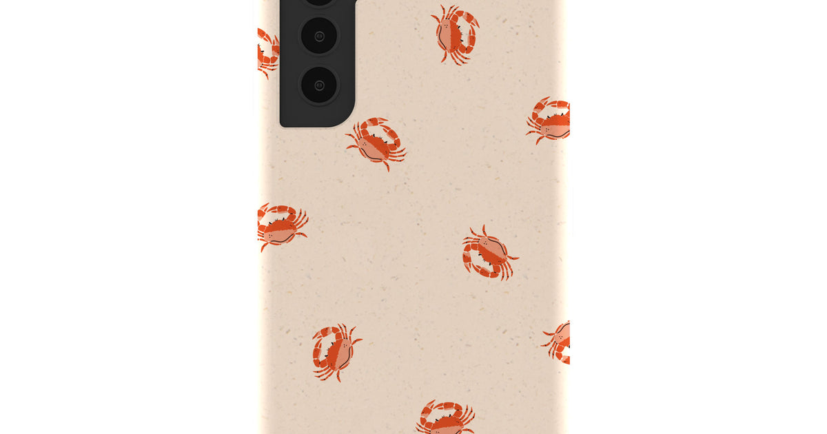Seashell Lil Crabby Samsung Galaxy S21 Case – Pela Case