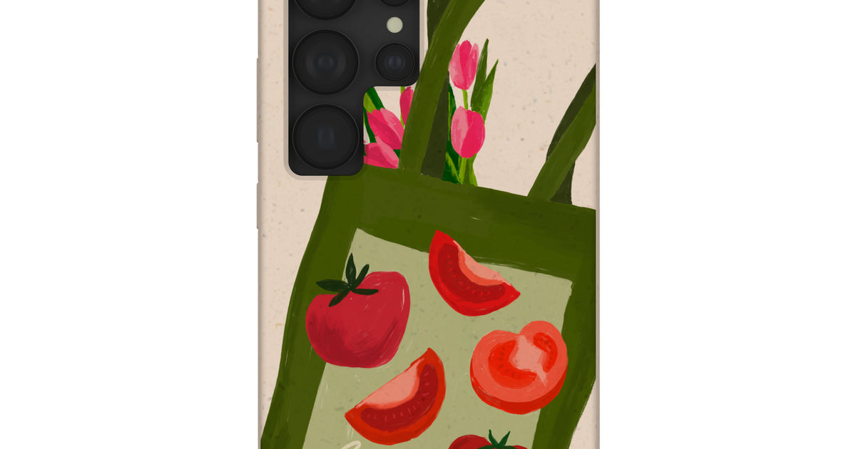 Seashell Market Tote Samsung Galaxy S25 Ultra Case – Pela Case