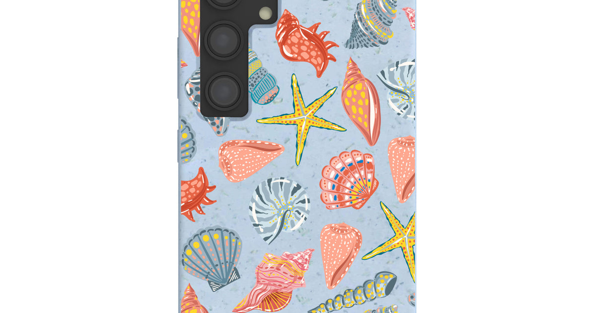 Powder Blue Mermaid Finds Samsung Galaxy S24 Case – Pela Case