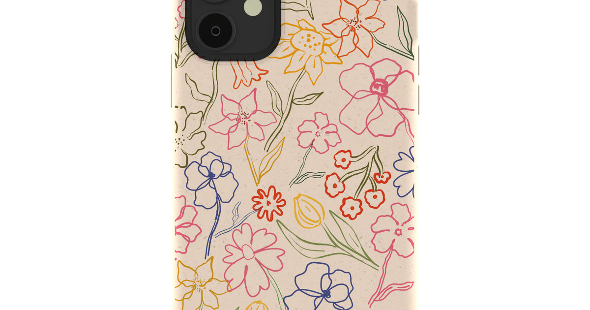 Seashell Petals Sketch iPhone 11 Case – Pela Case