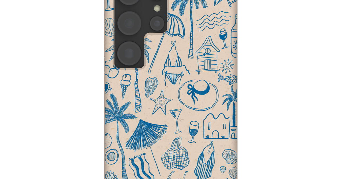 Seashell Salted Ink Samsung Galaxy S24 Ultra Case – Pela Case