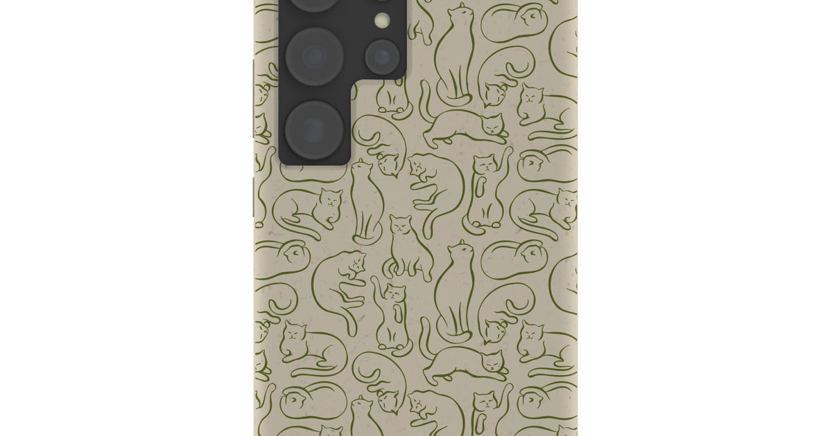 London Fog Say Meow Samsung Galaxy S24 Ultra Case – Pela Case
