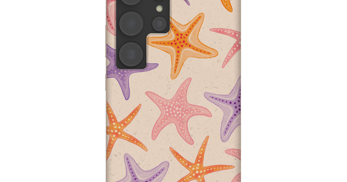 Seashell Starfish Parade Samsung Galaxy S24 Ultra Case – Pela Case