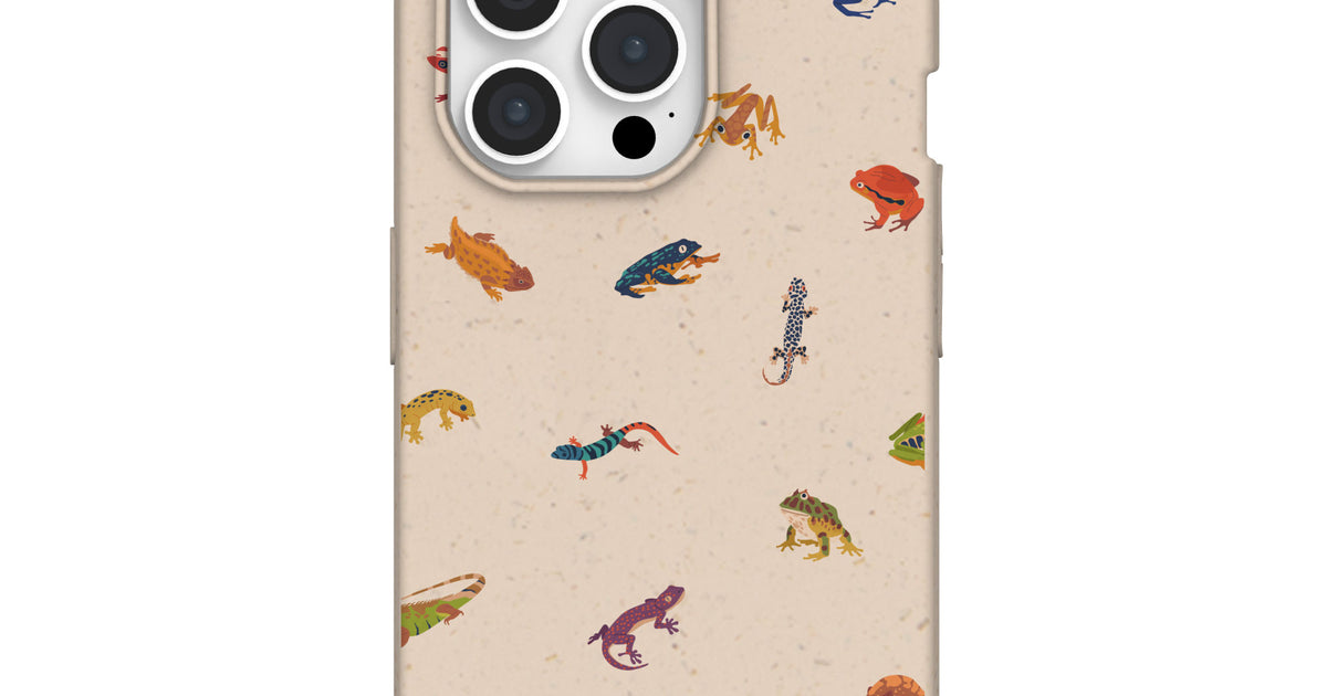 Seashell Tiny Amphibians iPhone 15 Pro Case – Pela Case