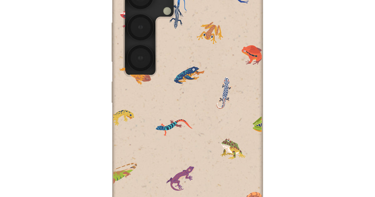 Seashell Tiny Amphibians Samsung Galaxy S25 Case – Pela Case
