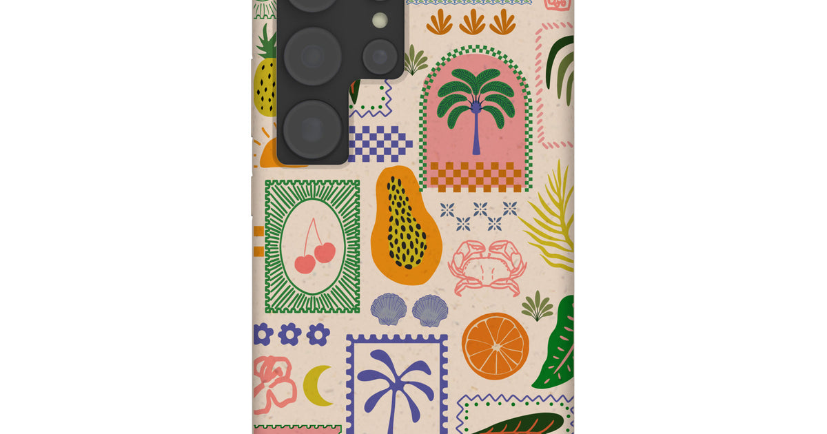 Seashell Tropic Muse Samsung Galaxy S24 Ultra Case – Pela Case