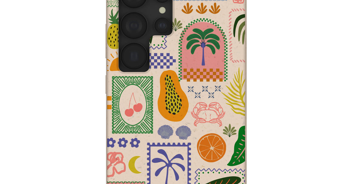 Seashell Tropic Muse Samsung Galaxy S25 Ultra Case – Pela Case