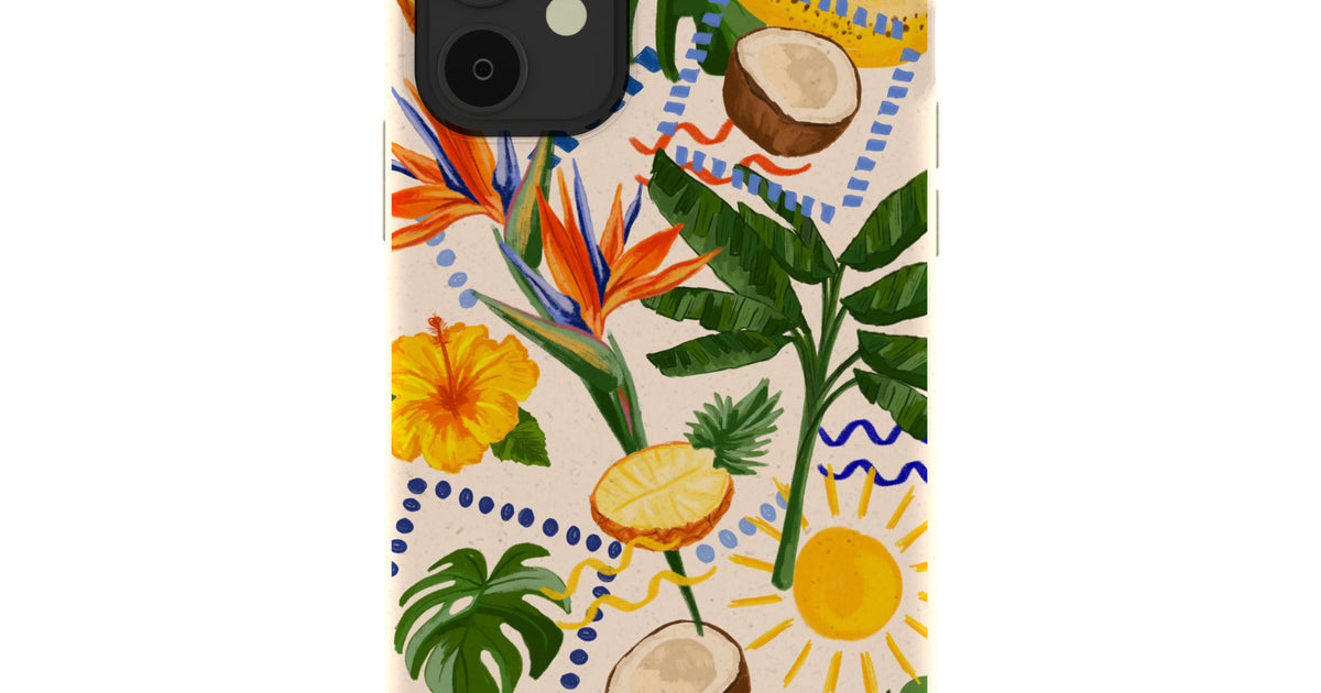 Seashell Tropics iPhone 11 Case – Pela Case