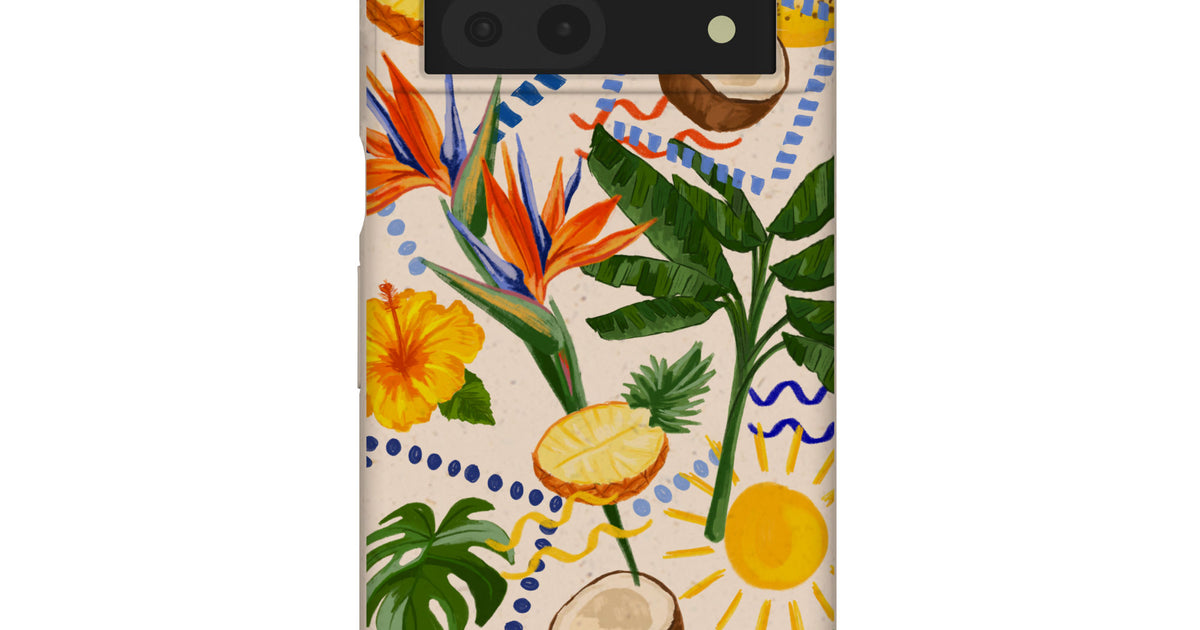 Seashell Tropics Google Pixel 8a Case – Pela Case