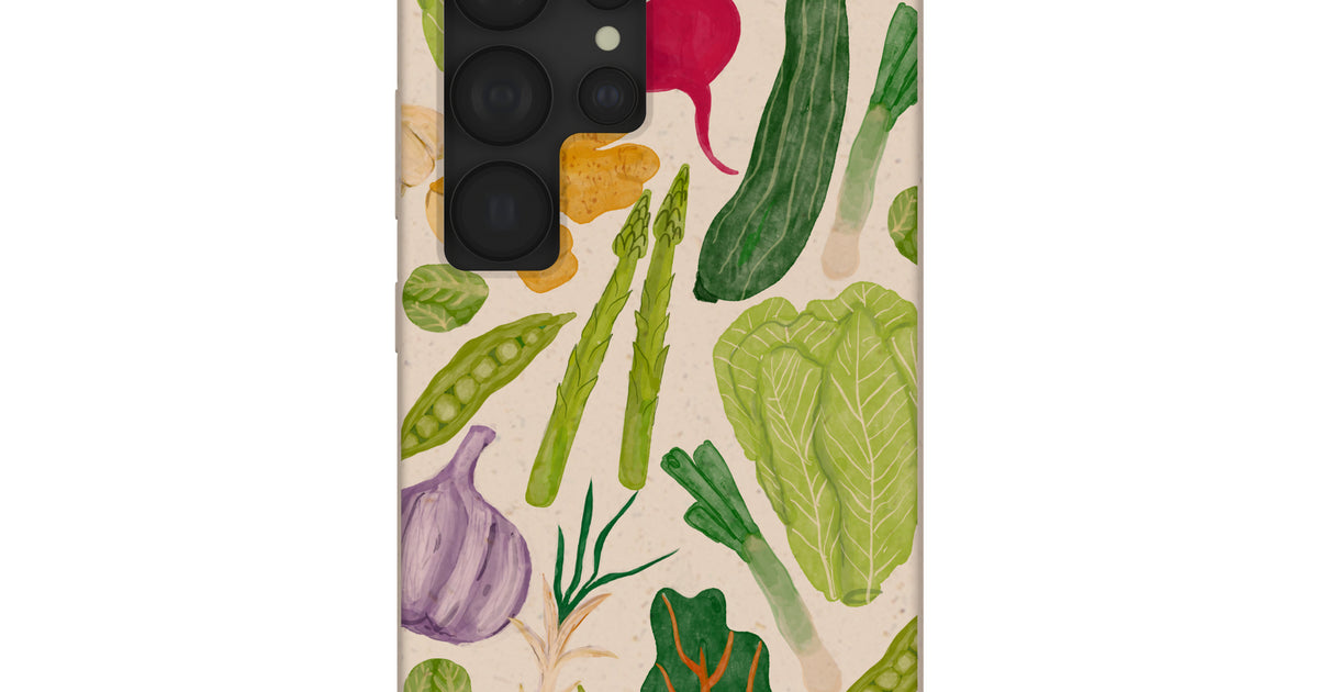 Seashell Veggie Patch Samsung Galaxy S25 Ultra Case – Pela Case