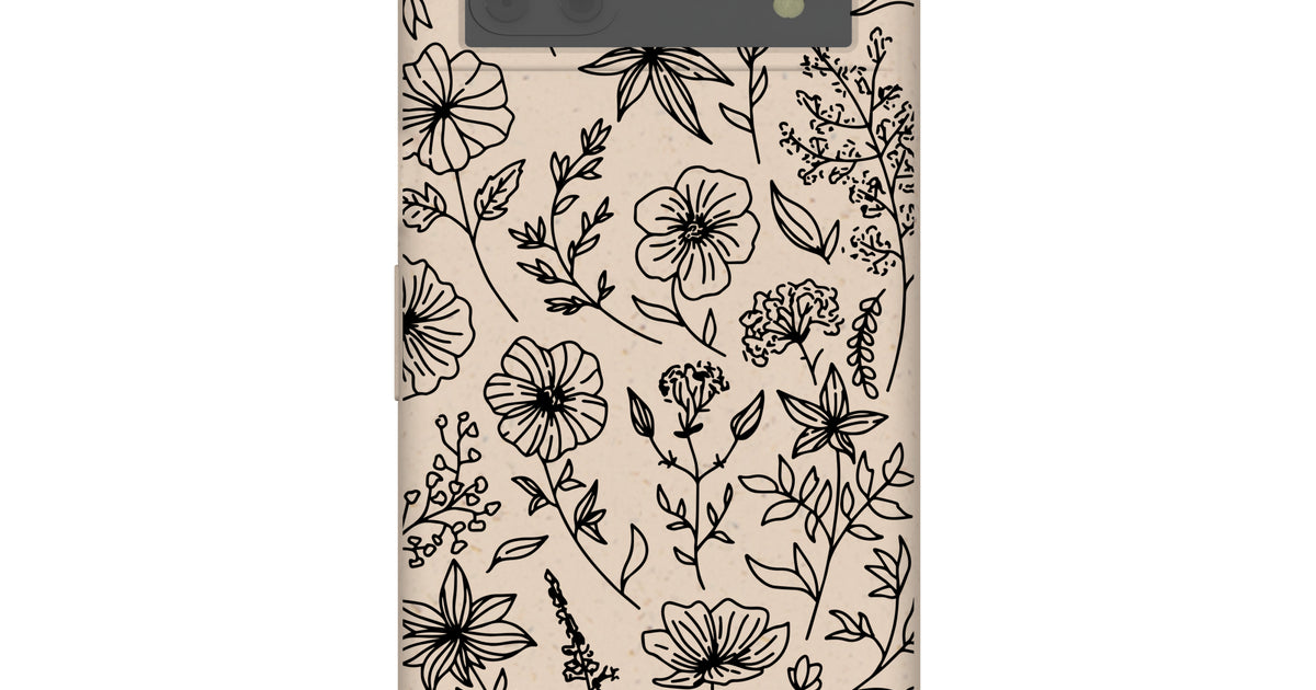 Seashell Wild Flower Google Pixel 6a Case – Pela Case