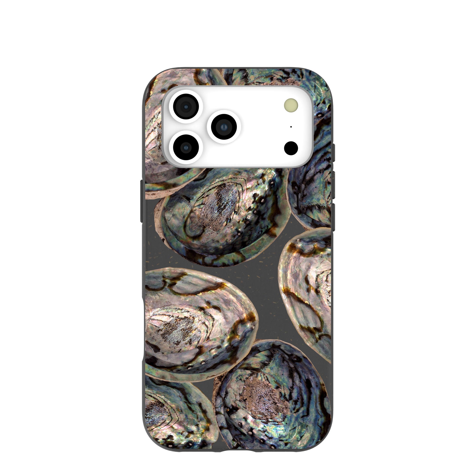 Black Abalone Shells iPhone 17 Pro Max Case – Pela Case