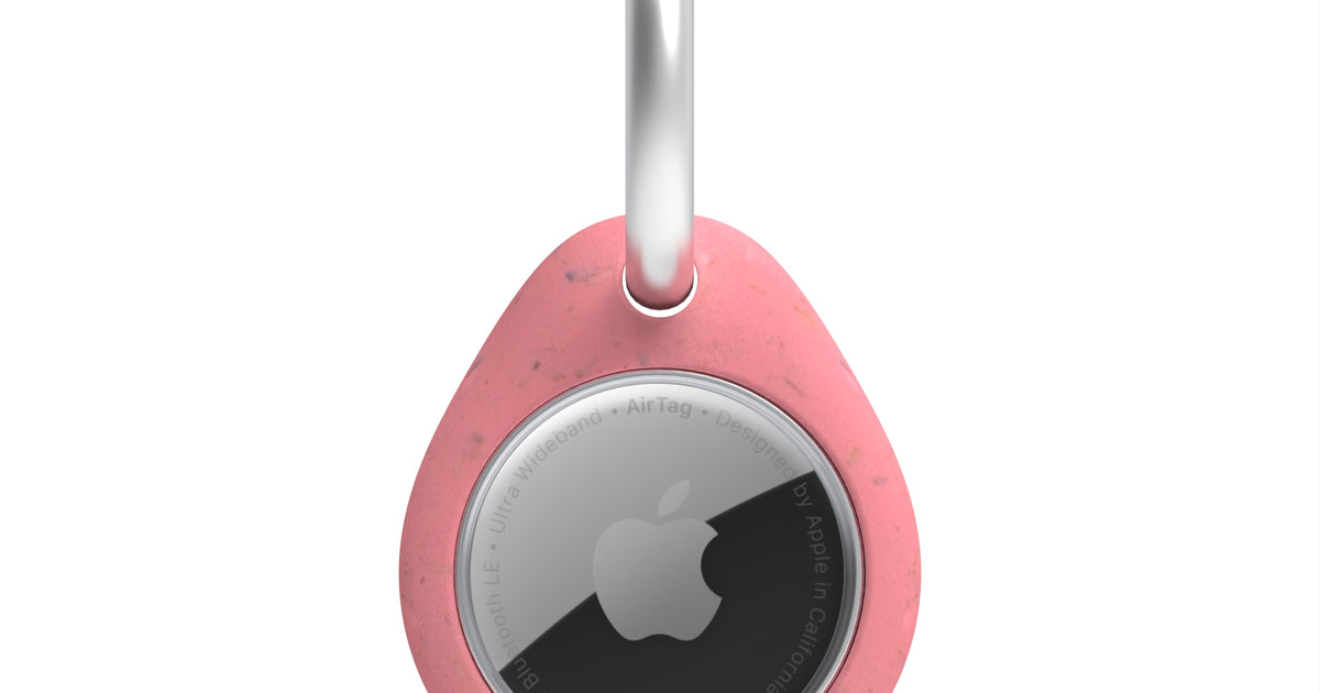 Bubblegum Pink AirTag Holder – Pela Case