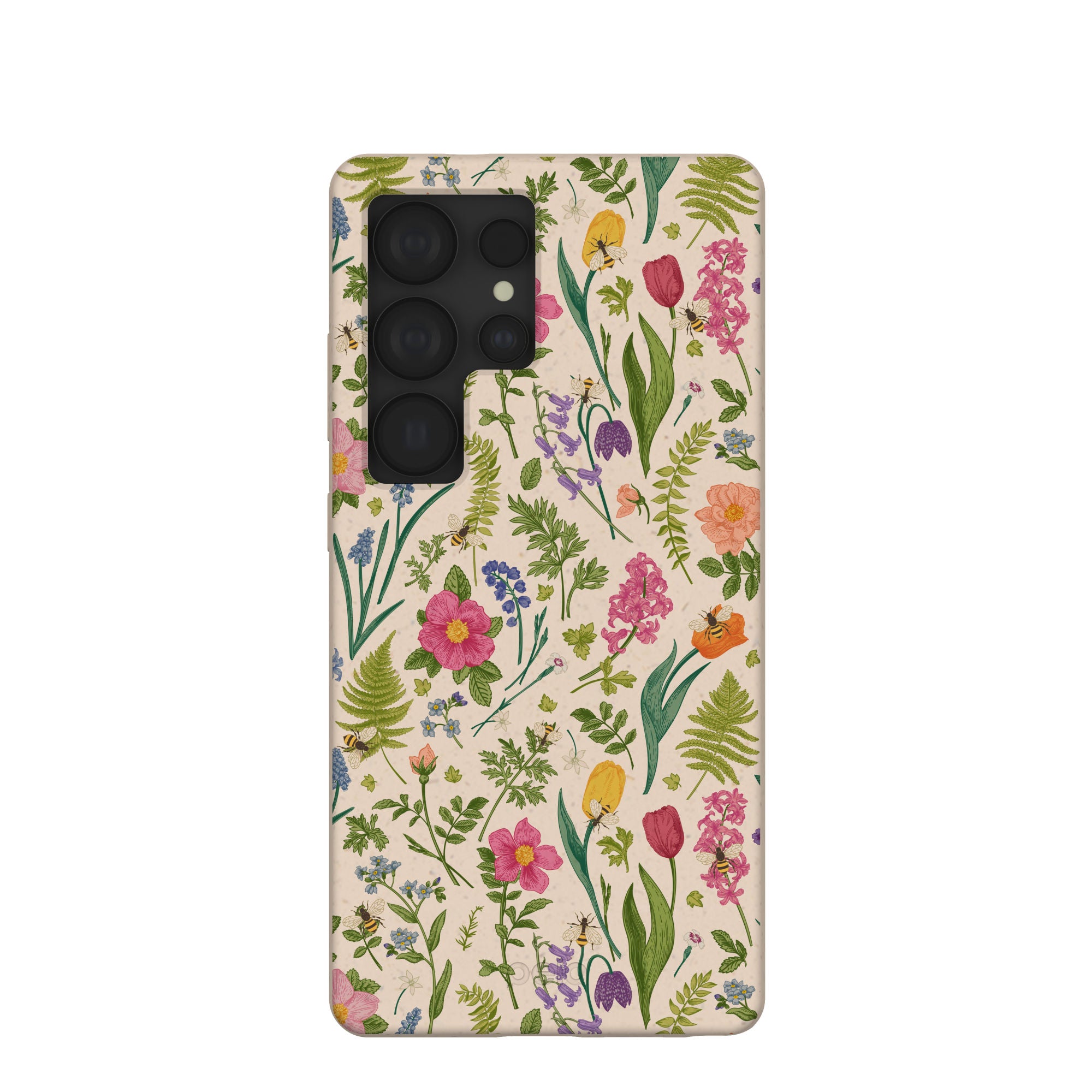 Seashell Bee Meadow Samsung Galaxy S25 Ultra Case – Pela Case
