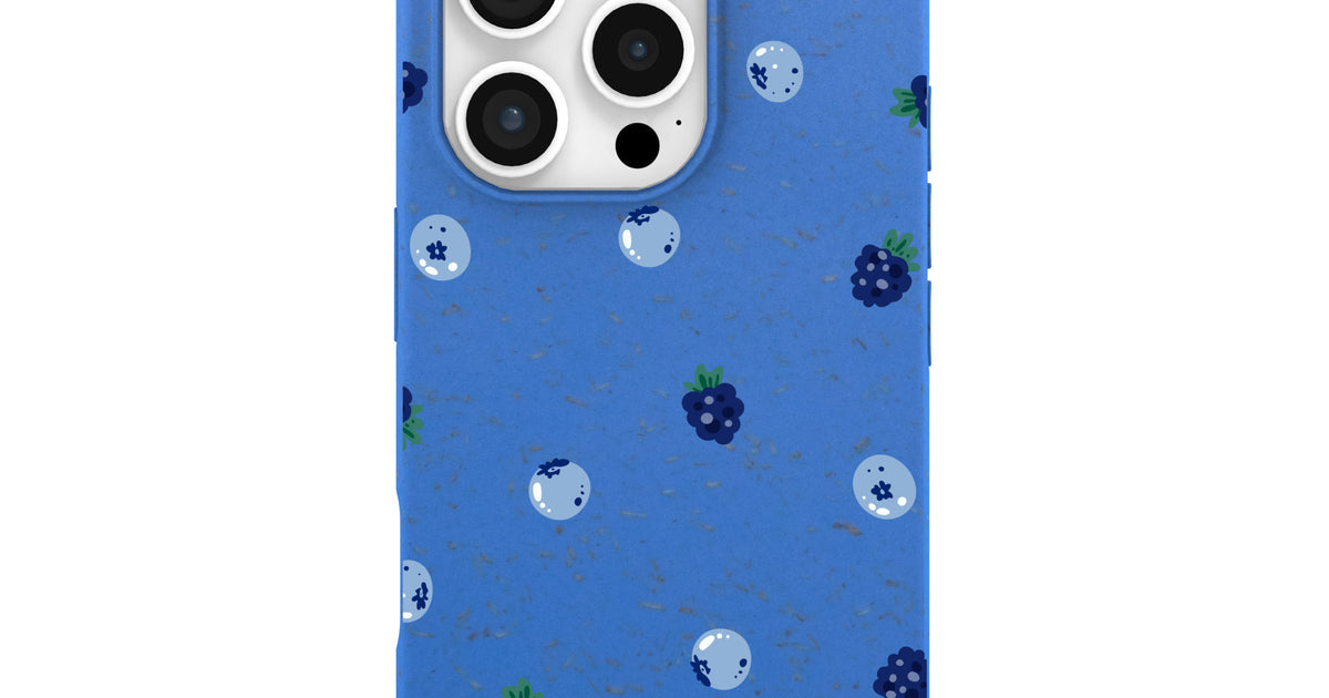 Electric Blue Black and Blue iPhone 16 Pro Case – Pela Case