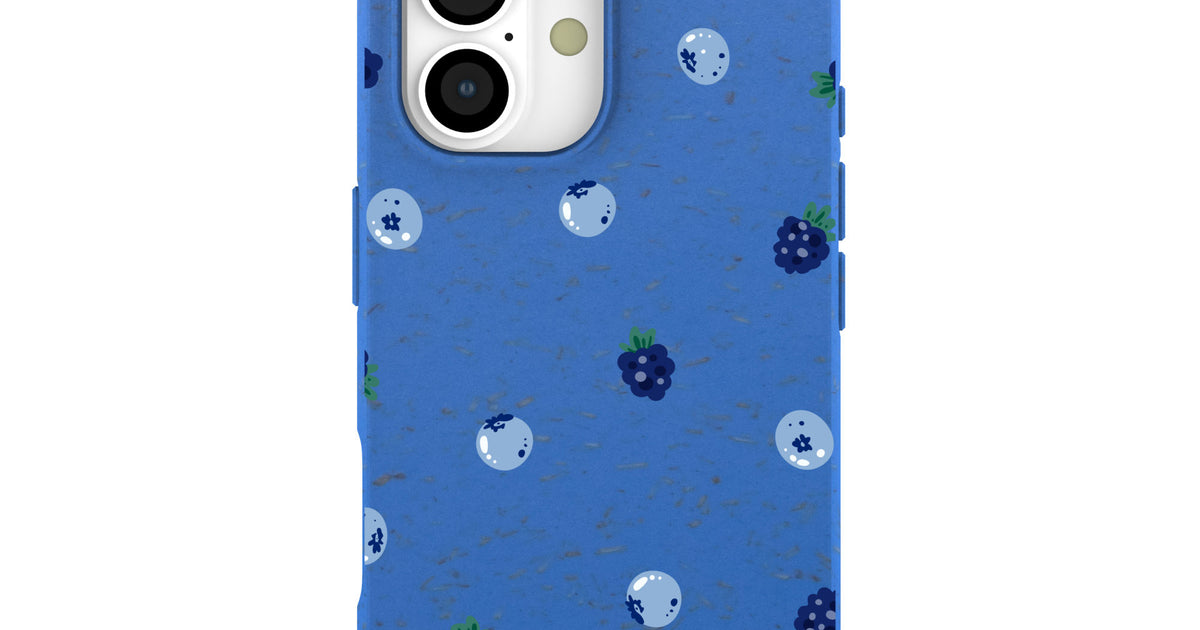 Electric Blue Black and Blue iPhone 17 Case – Pela Case