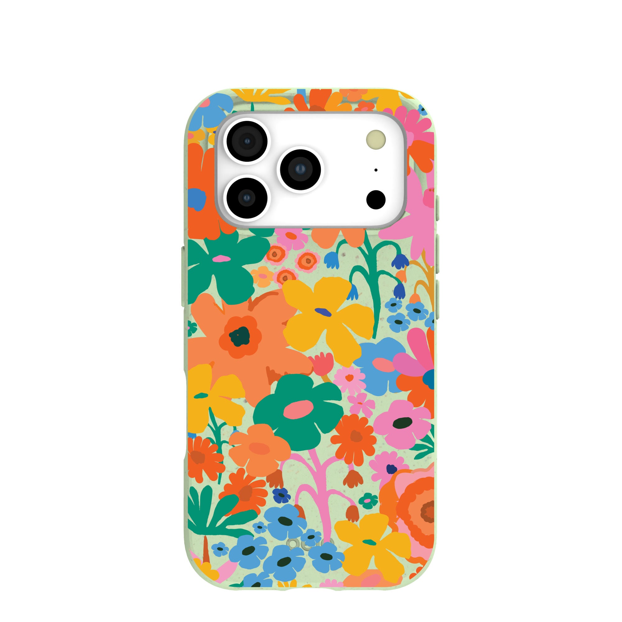 Sage Green Bright Spring iPhone 17 Pro Case – Pela Case