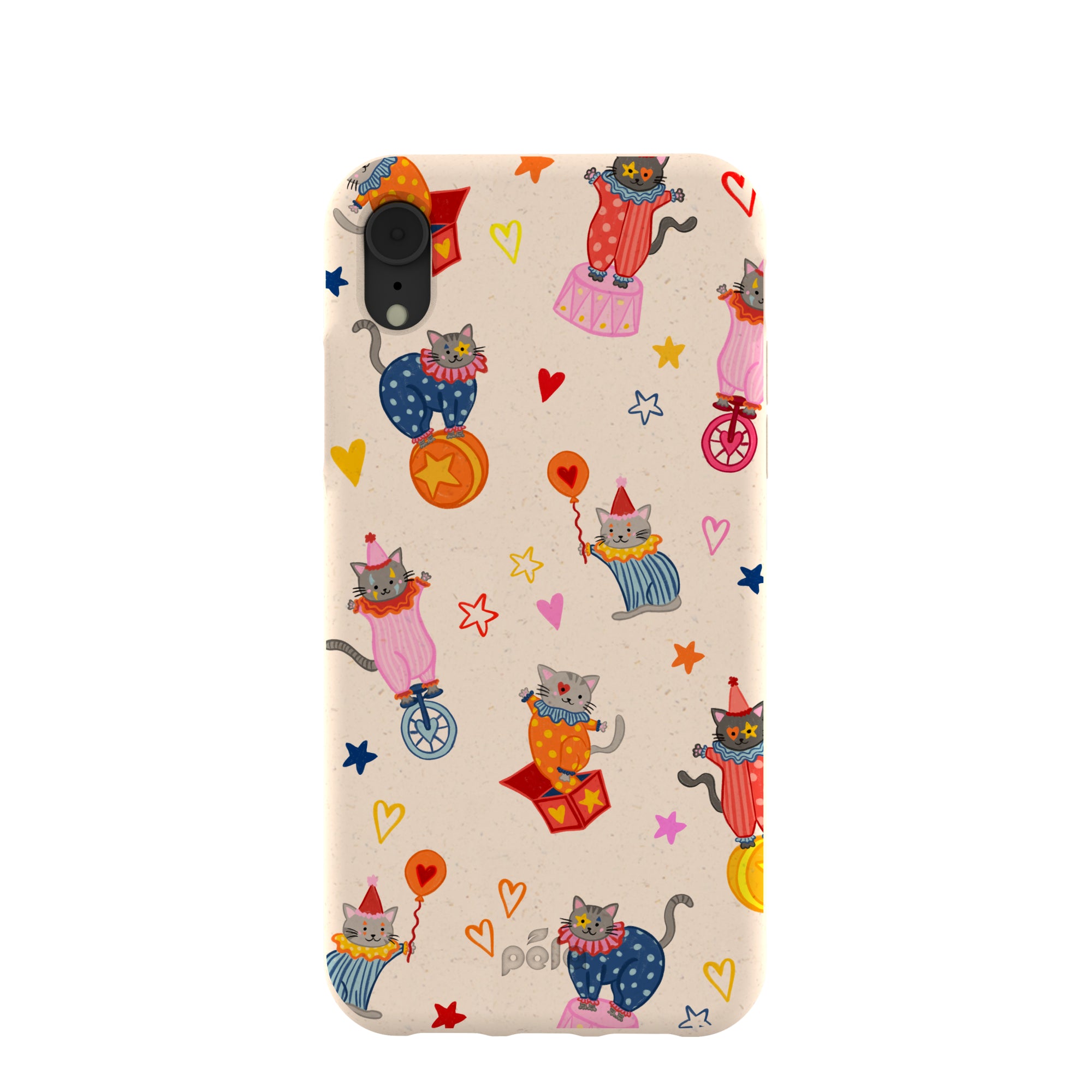 Seashell Cat Clowns iPhone XR Case – Pela Case