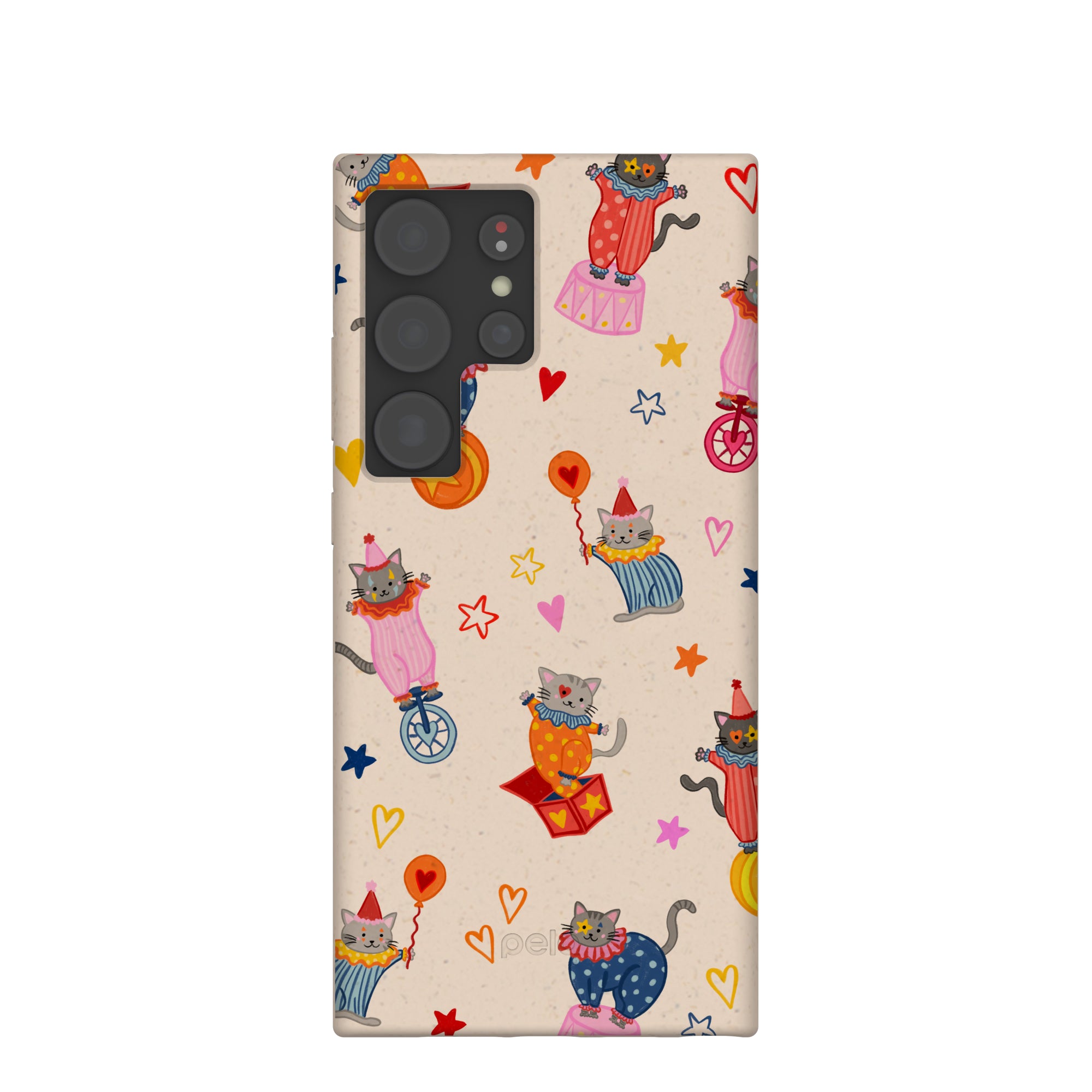 Seashell Cat Clowns Samsung Galaxy S24 Ultra Case – Pela Case