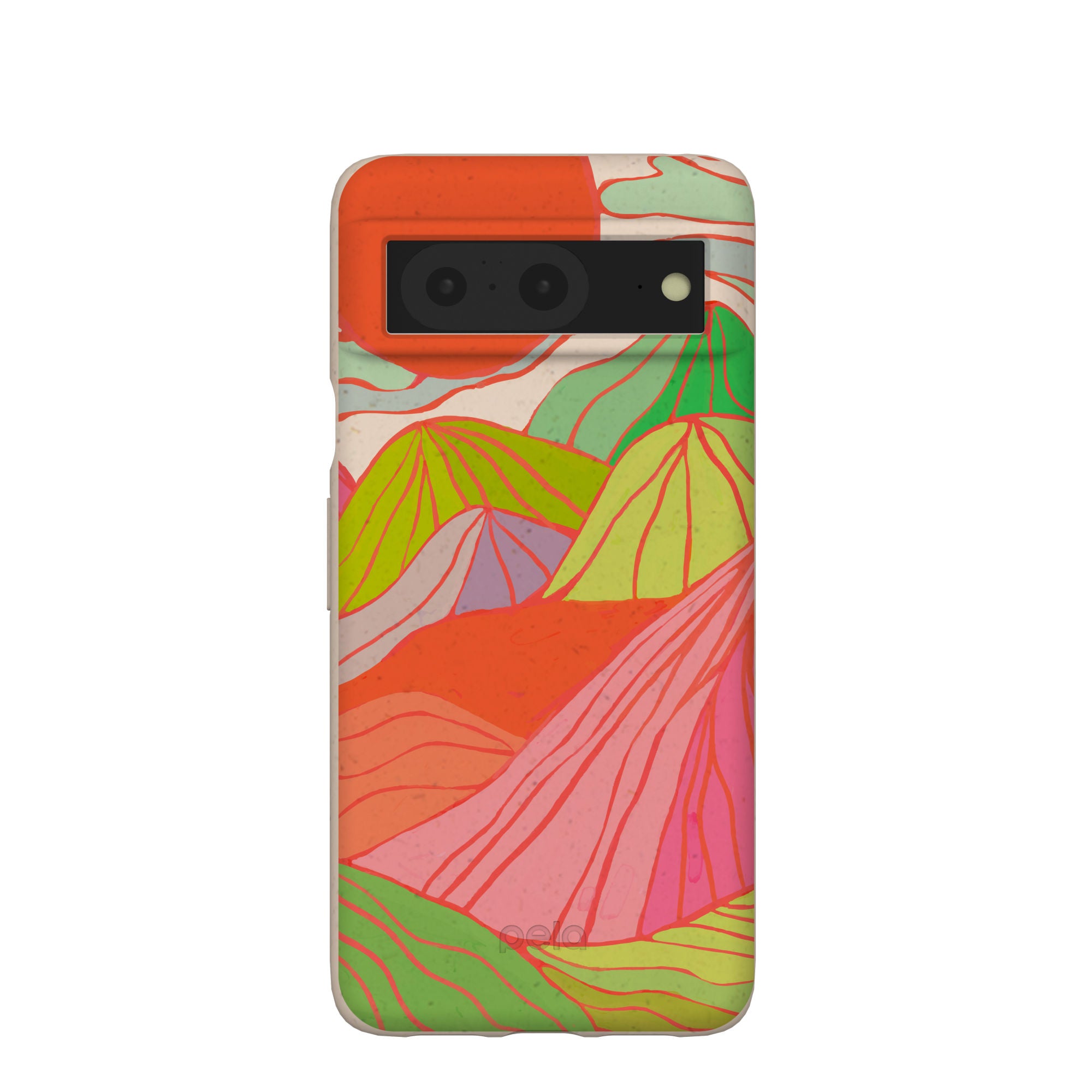 Seashell Chromatic Peaks Google Pixel 8 Case – Pela Case