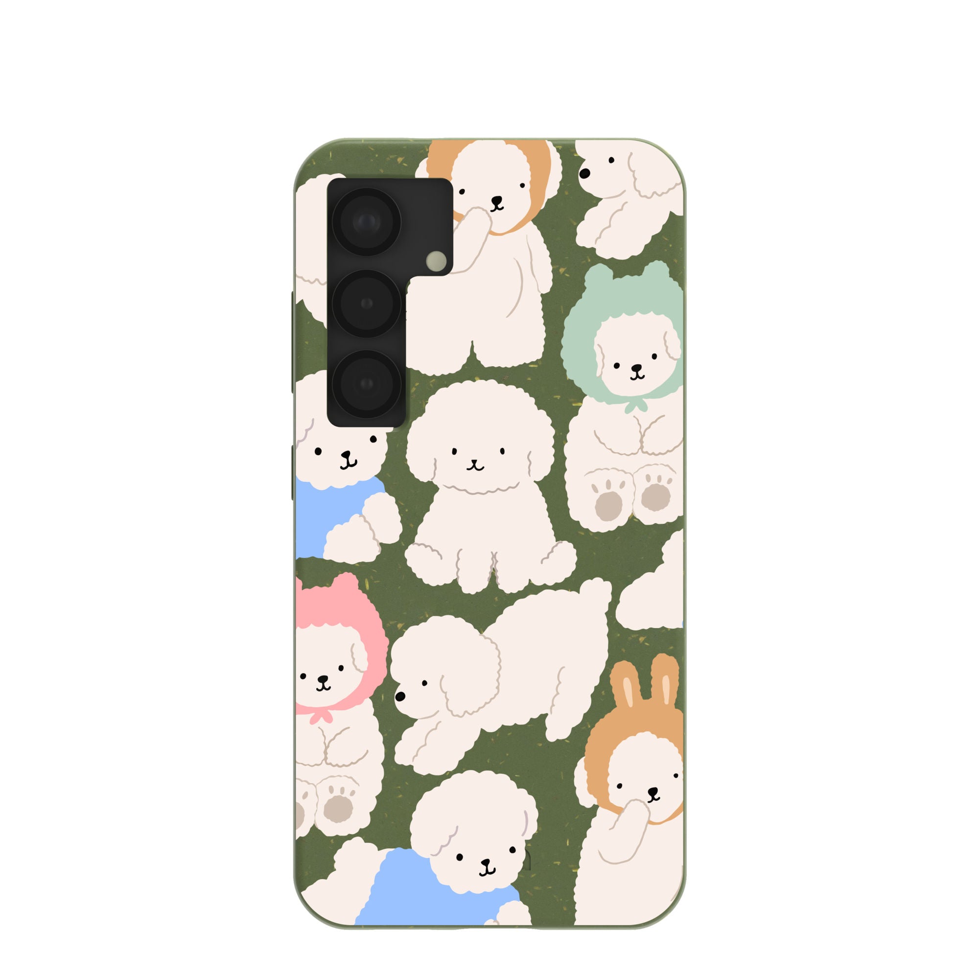 Forest Floor Cloud Poodles Samsung Galaxy S25 Case – Pela Case