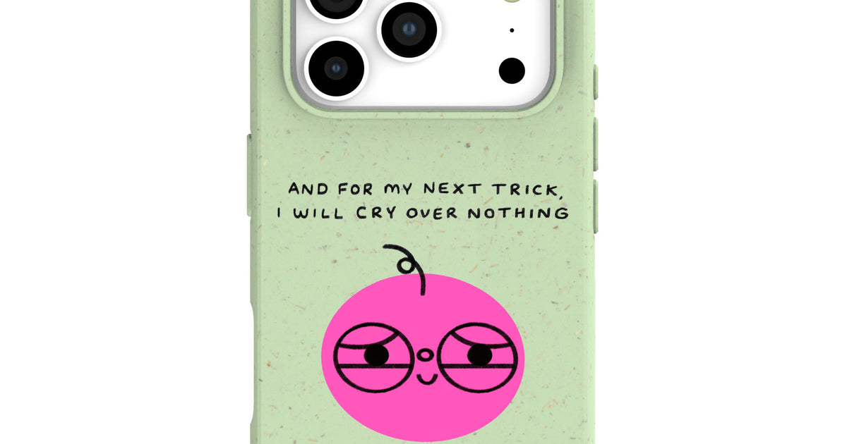 Coque iPhone 17 Pro vert sauge Cry – Pela Case