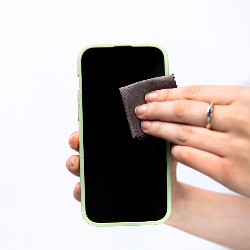 If your screen cracks wearing our easy wipe screen protector, we'll pa ...
