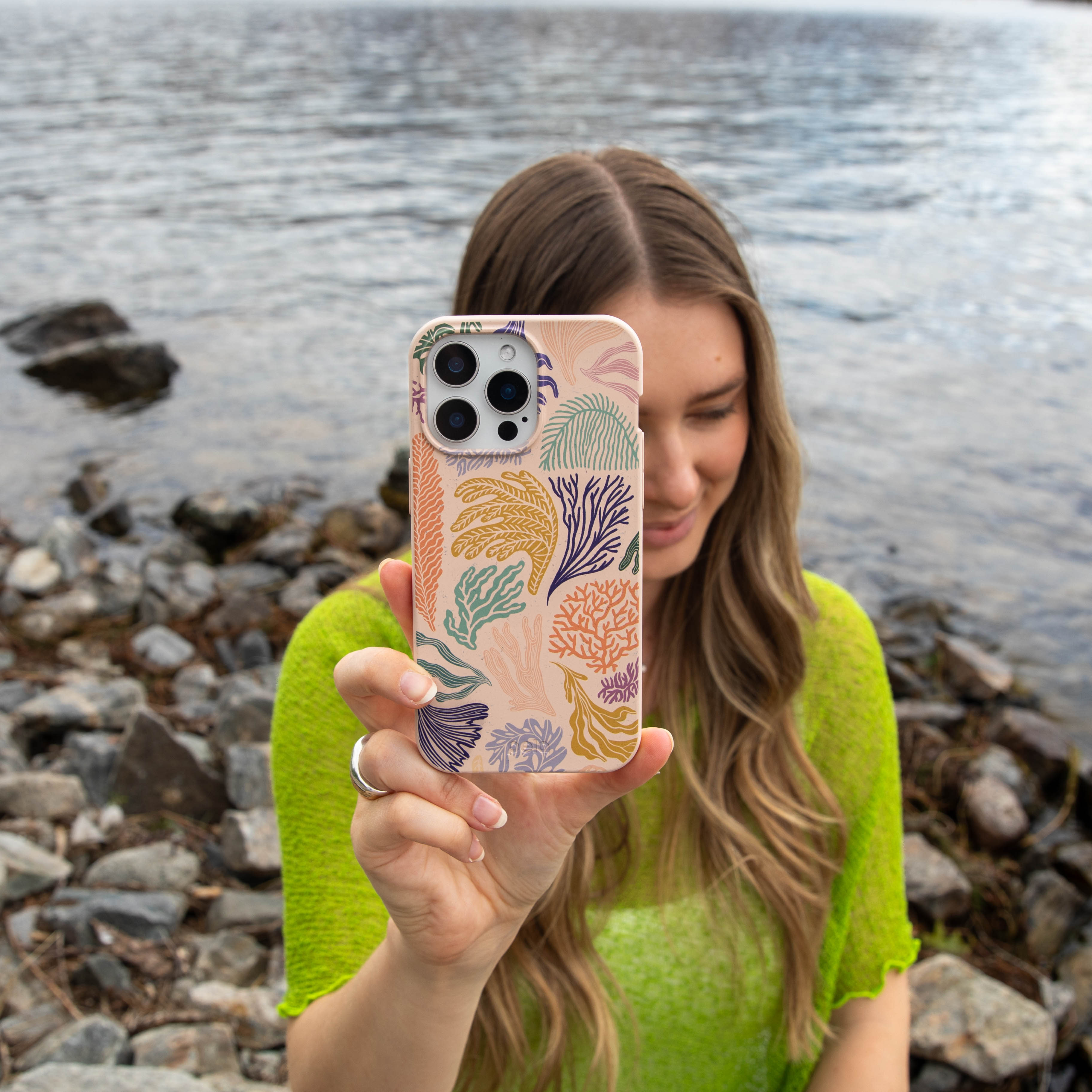 Seashell Coral Dreams iPhone 17 Pro Max Case – Pela Case