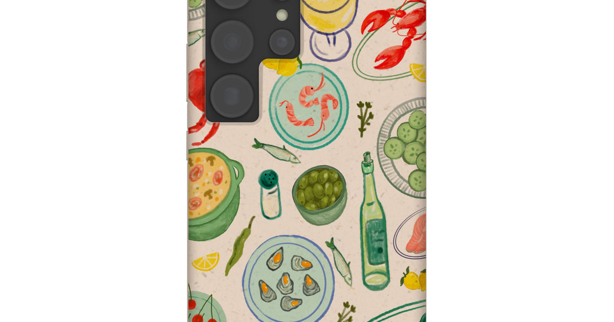 Seashell Dock and Dine Samsung Galaxy S24 Ultra Case – Pela Case