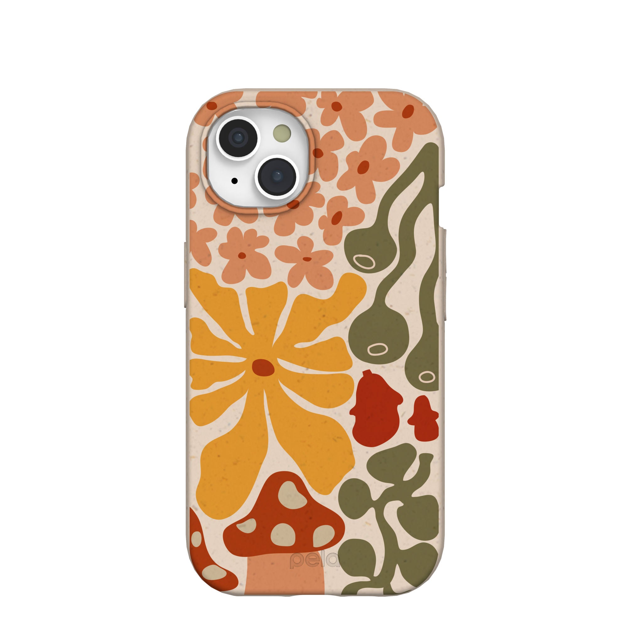 Seashell Fall Flourish iPhone 15 Case – Pela Case