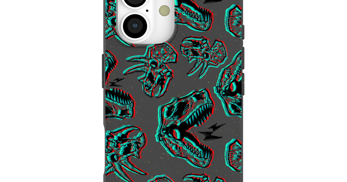 Black Fossilized iPhone 17 Case – Pela Case
