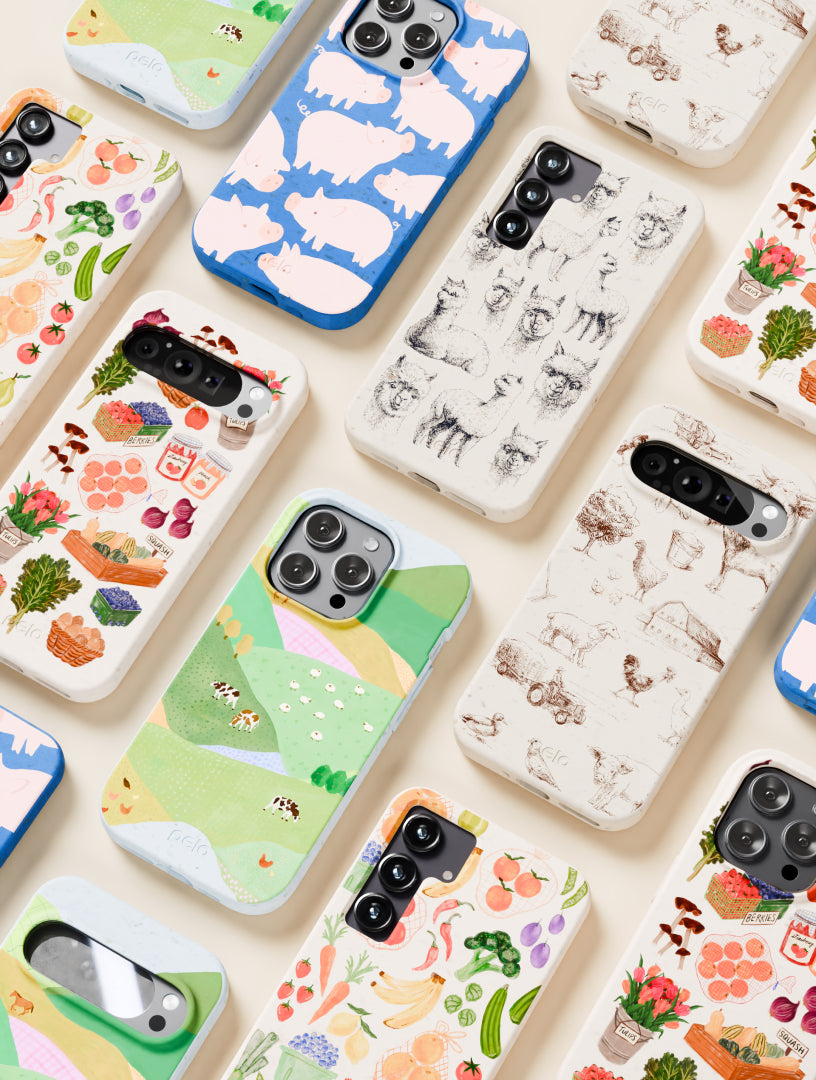 Seashell Nectar and Pollen Samsung Galaxy S23+(Plus) Case – Pela Case