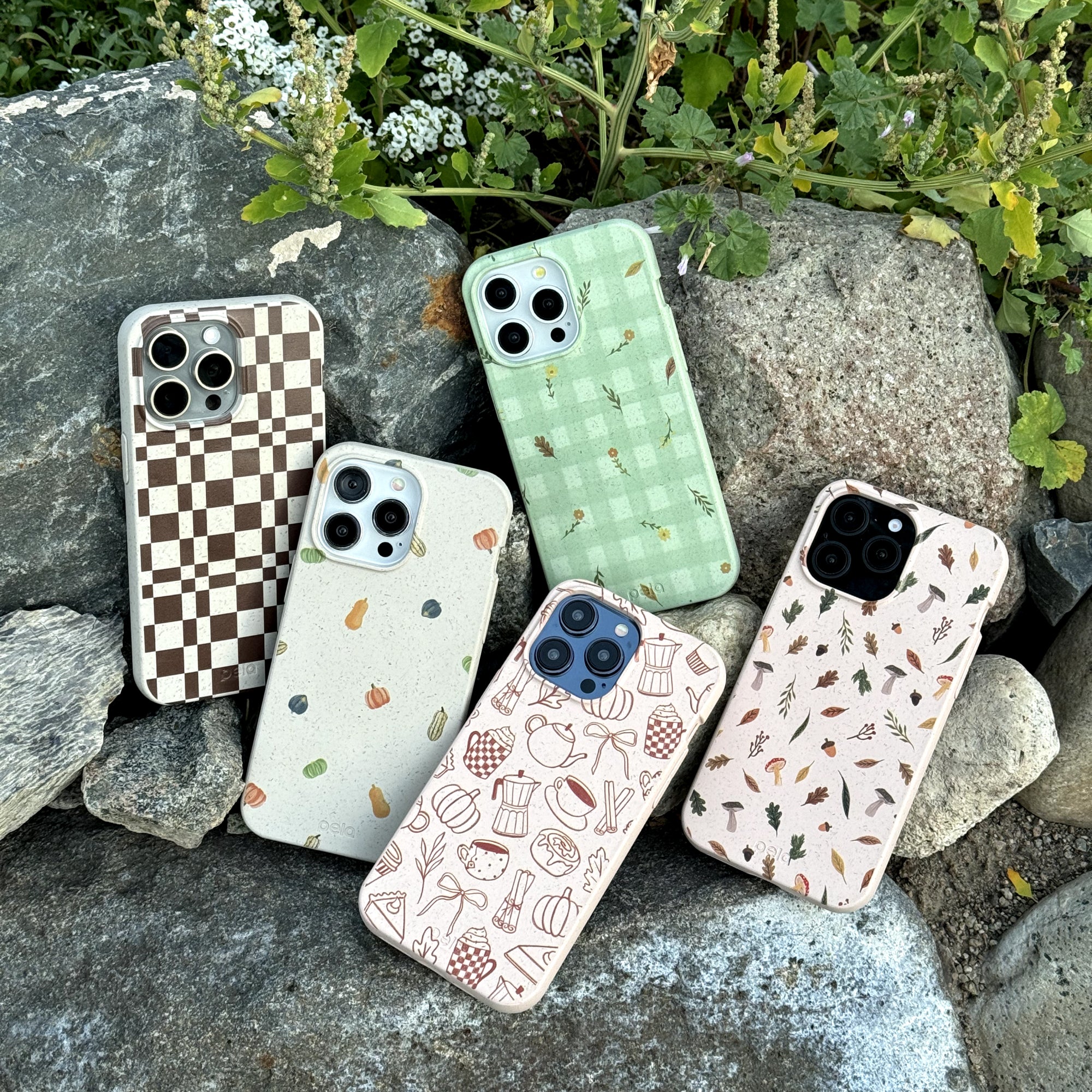 London Fog Chestnut Checkers iPhone 12/ iPhone 12 Pro Case – Pela Case