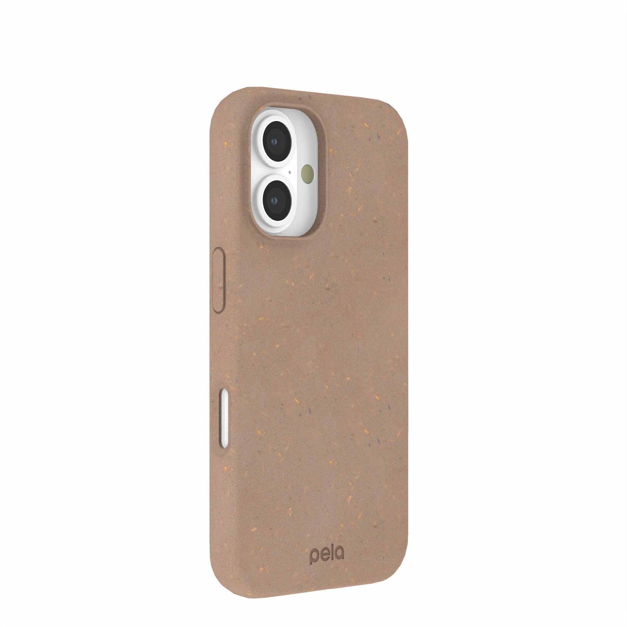 Chocolate Brown iPhone 16 Case – Pela Case