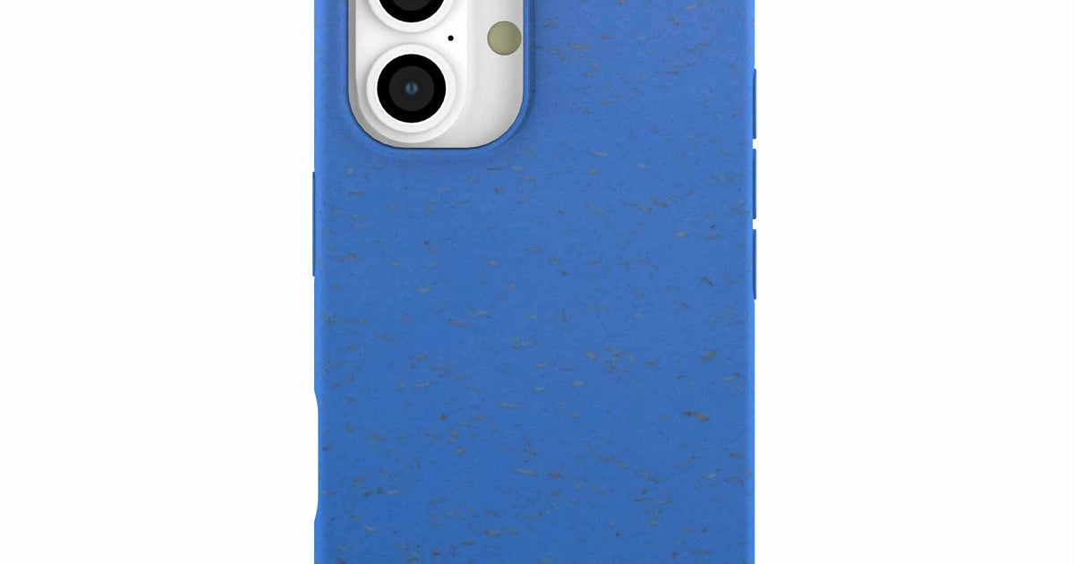 Electric Blue iPhone 16 Case – Pela Case