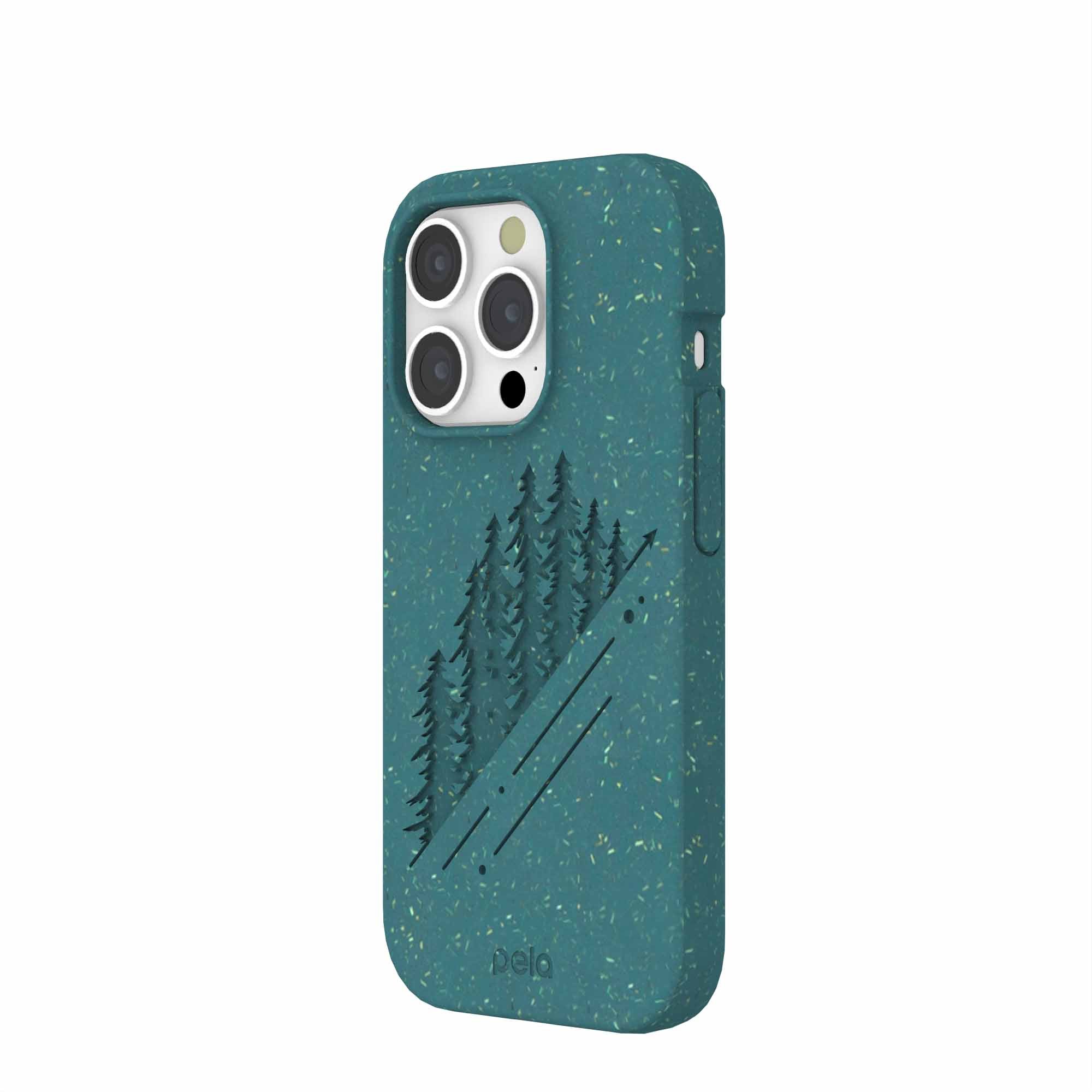 Green Summit iPhone 15 Pro Case – Pela Case