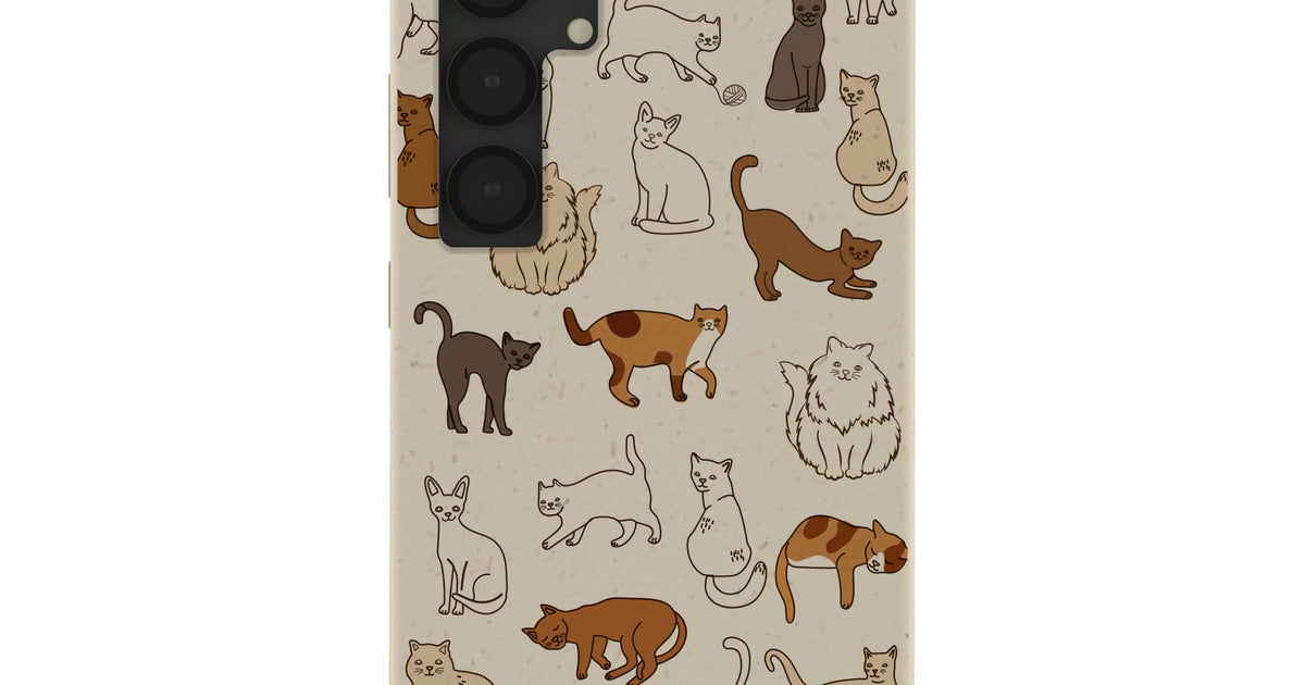London Fog Kitty Cats Samsung Galaxy S25+(Plus) Case – Pela Case